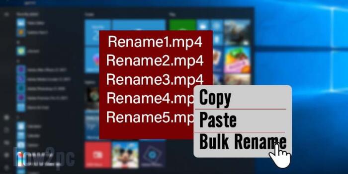 How to get bulk rename utility windows - ftewicked